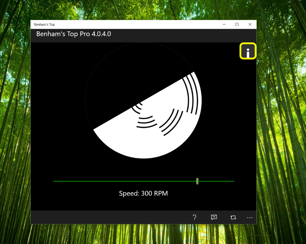 Benham's Top - an interactive demonstration